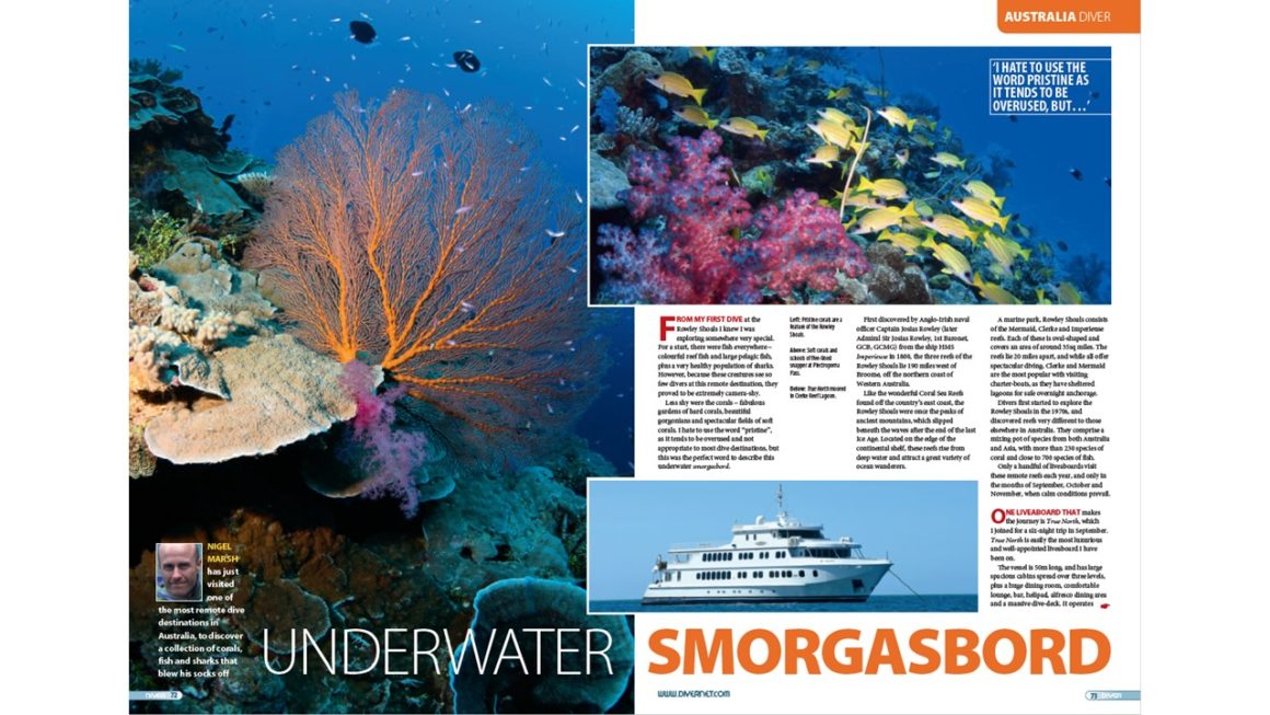 Cruising The Rowley Shoals: An Underwater Smorgasbord